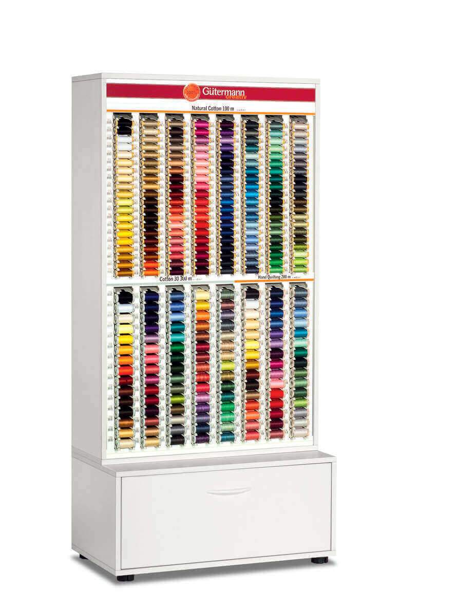 Gutermann Thread stands – WM Trimmings Ltd. Wholesale